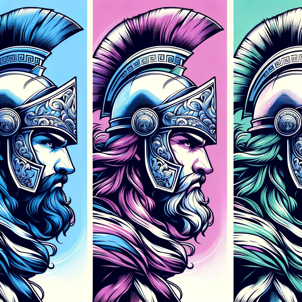 Explique pourquoi Alexandre le Grand portait toujours un casque ...