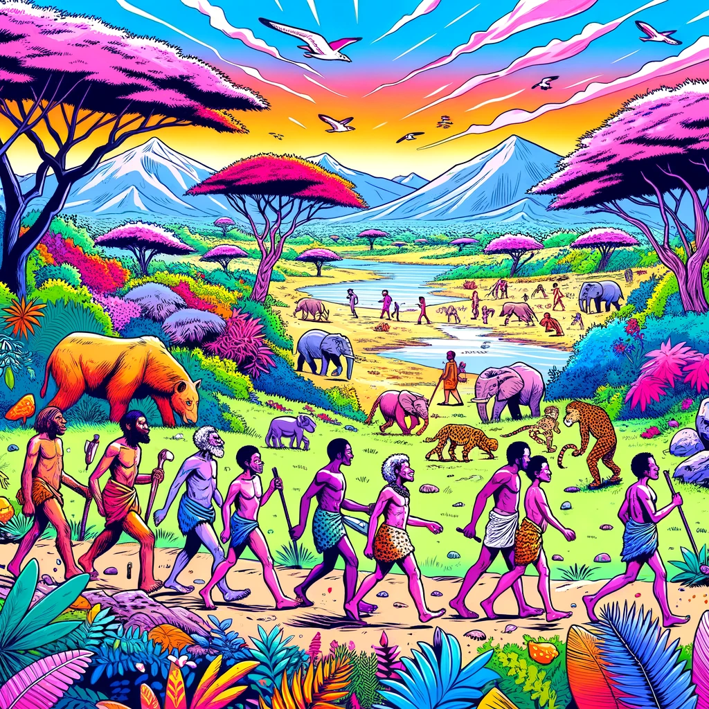 Explique pourquoi l'Afrique est le berceau de l'humanité