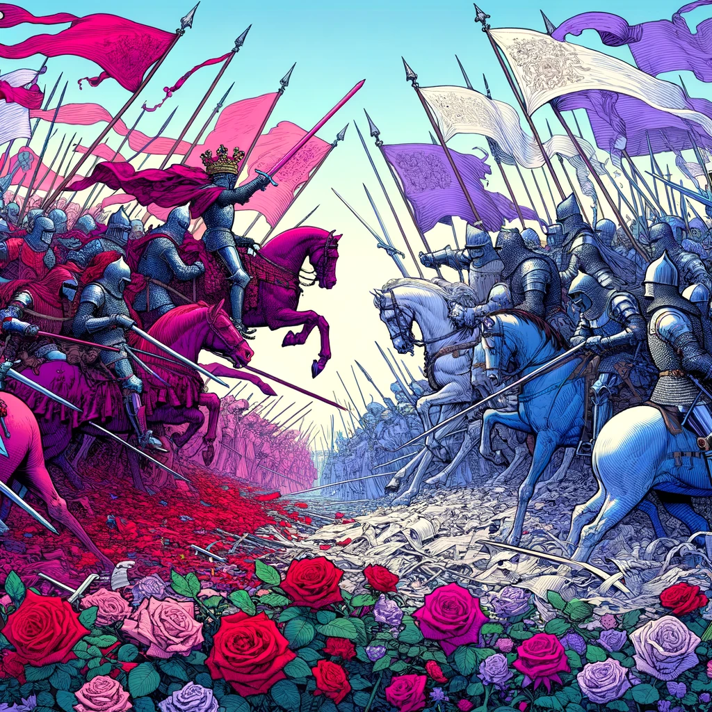 Explique pourquoi la guerre des Deux-Roses en Angleterre a duré plus de ...