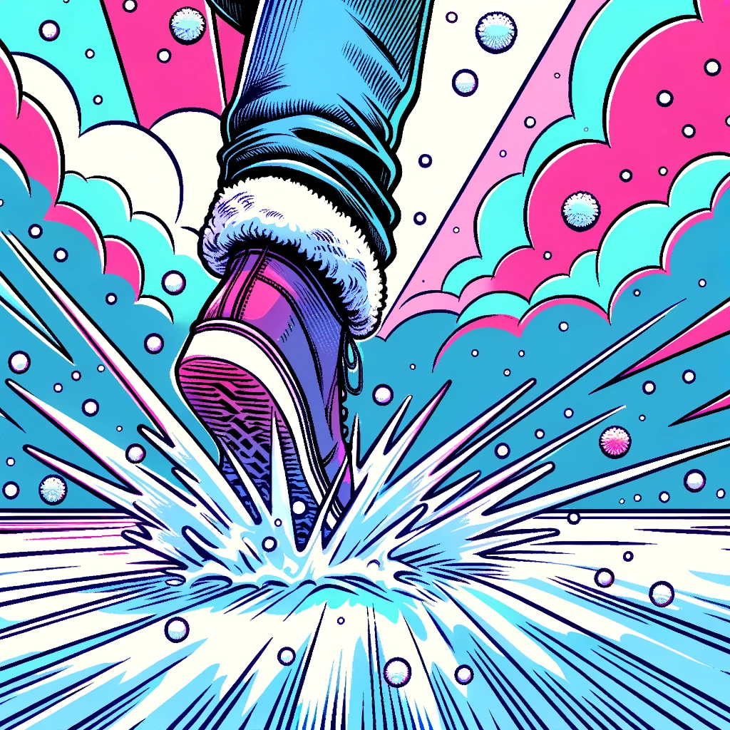 Explique pourquoi la neige est-elle parfois bruyante sous nos pas