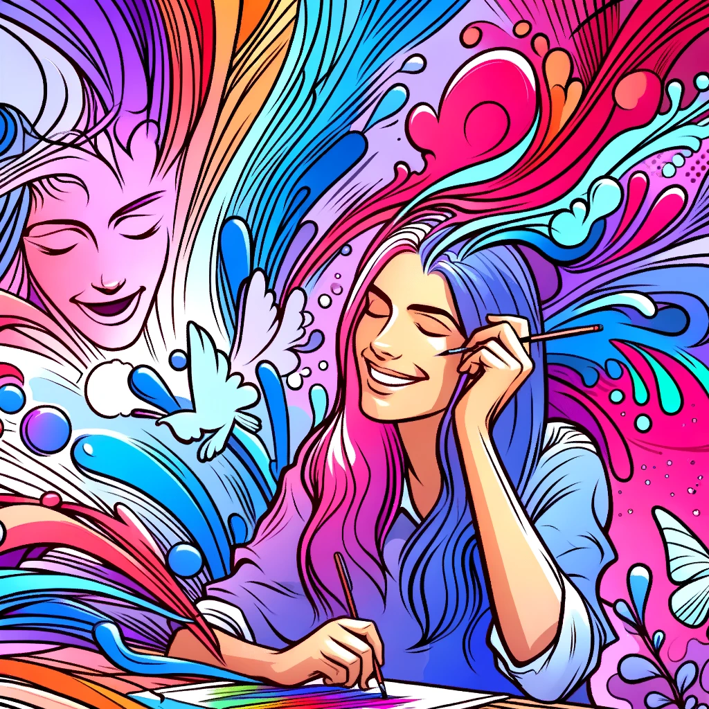 Explique pourquoi la pratique d'activités artistiques ou créatives peut ...