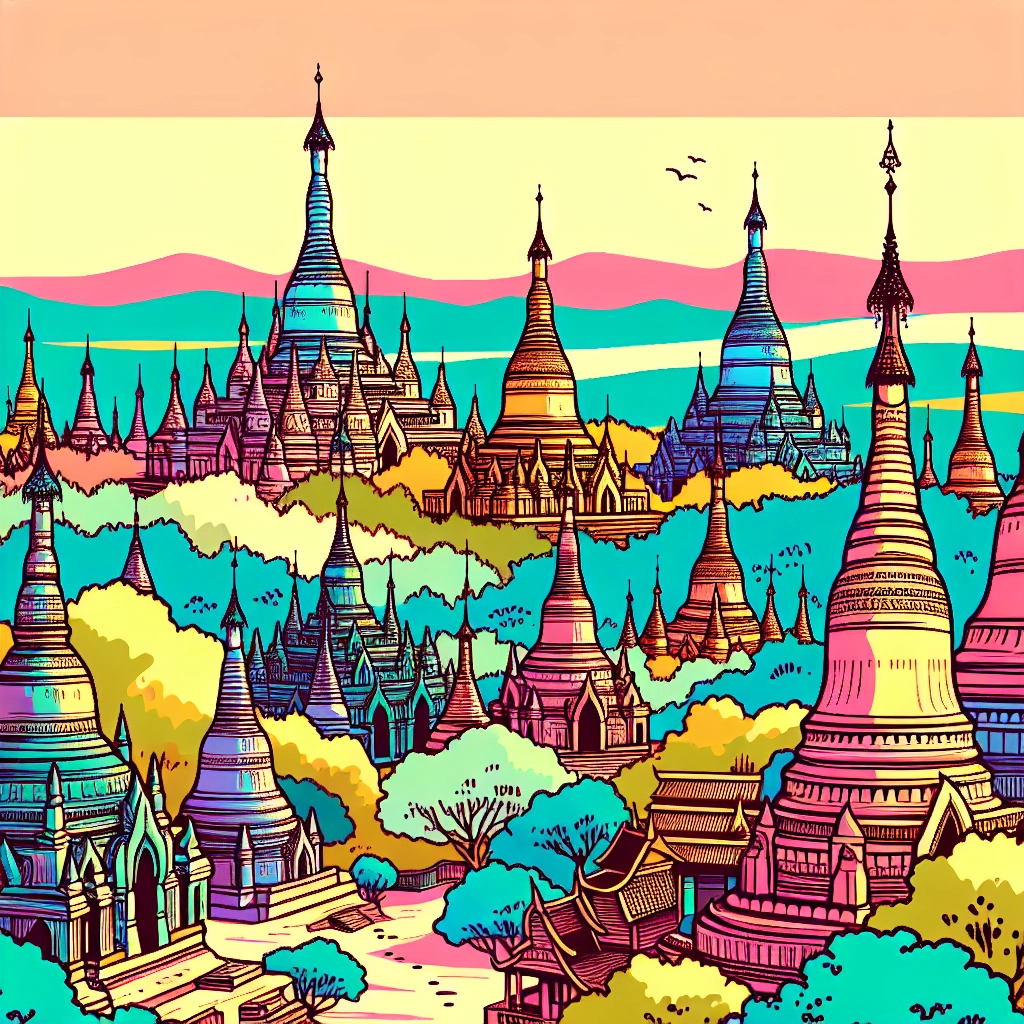 Explique pourquoi la ville de Mrauk U (en Birmanie) est constellée d ... Explique pourquoi la ville de Mrauk U (en Birmanie) est constellée d ...