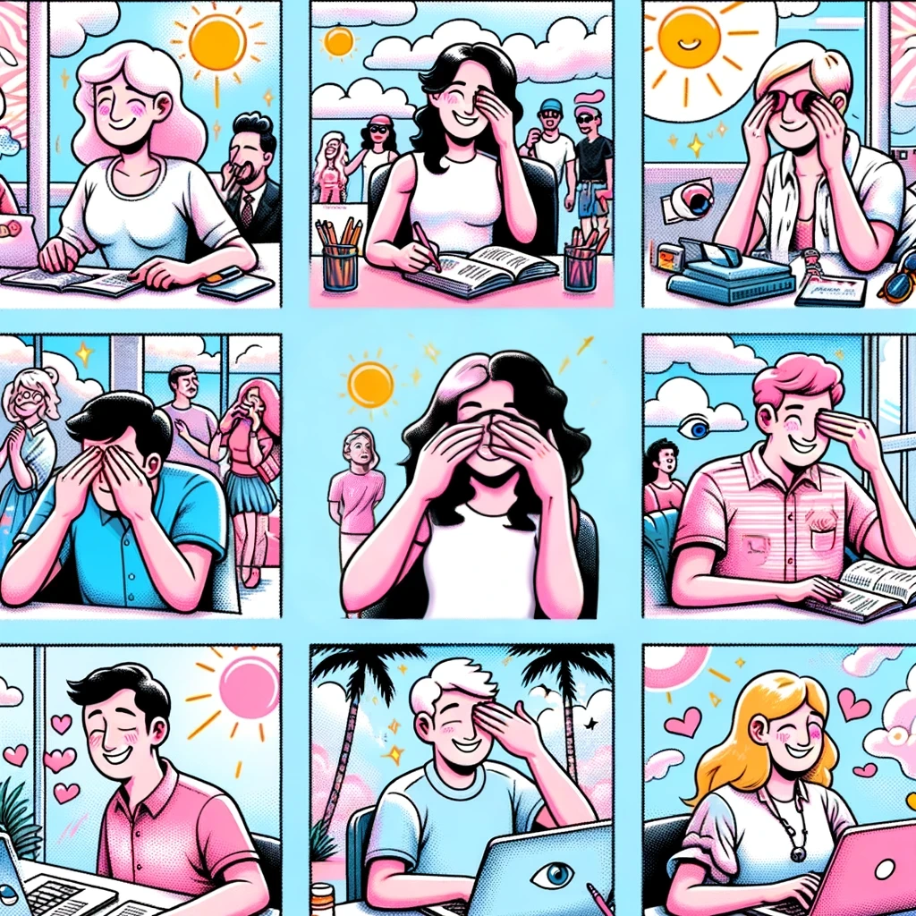 Explique pourquoi le clignement des yeux est nécessaire