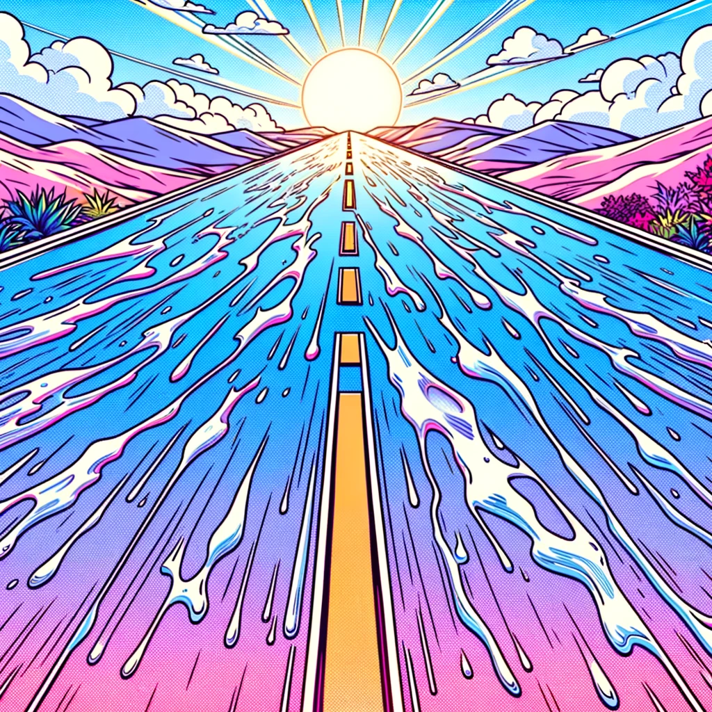 Explique pourquoi le phénomène de mirage se produit-il sur les routes ...