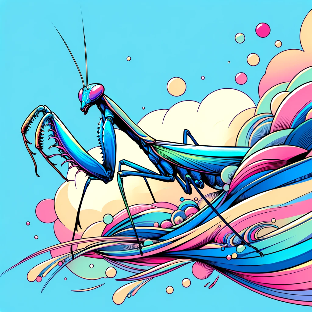 Explique pourquoi le venin de la mante religieuse est si puissant