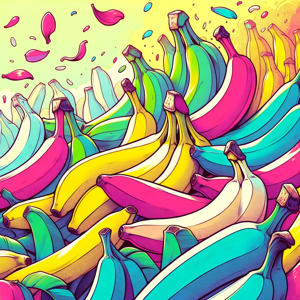 Explique pourquoi les bananes jaunissent