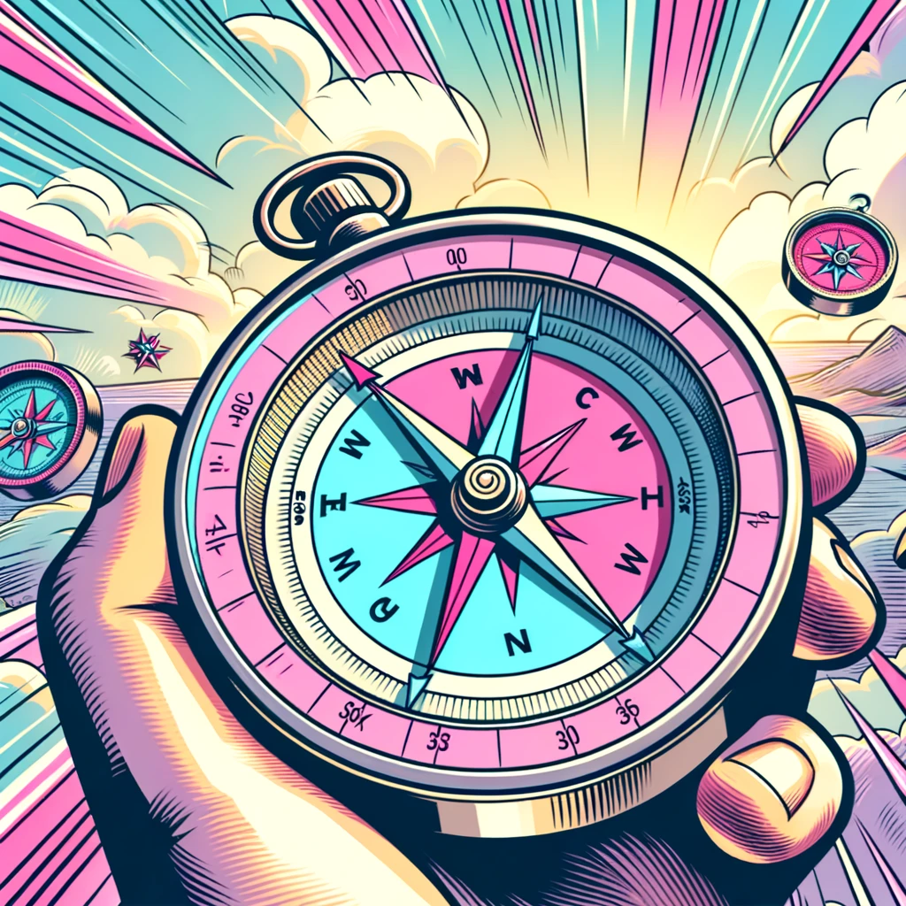 Explique pourquoi les boussoles pointent vers le nord