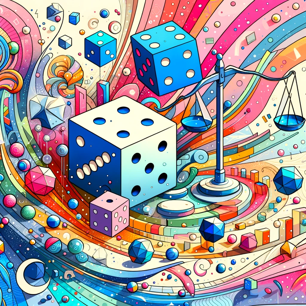 Explique pourquoi les dés utilisés dans les jeux de hasard sont souvent ...