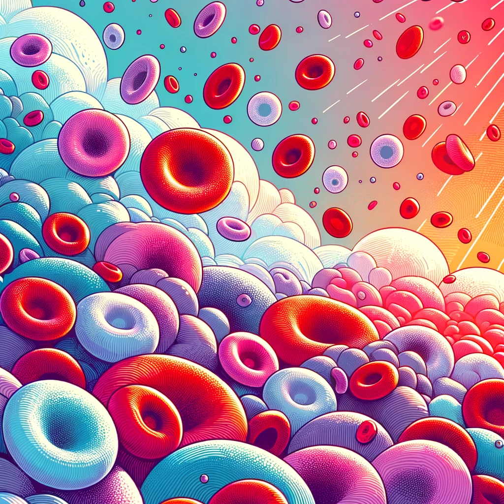 Explique pourquoi les globules rouges ont une forme particulière