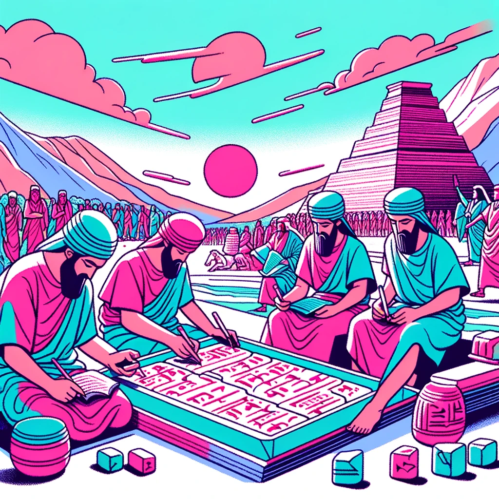 Explique pourquoi les Mésopotamiens ont inventé l'écriture cunéiforme