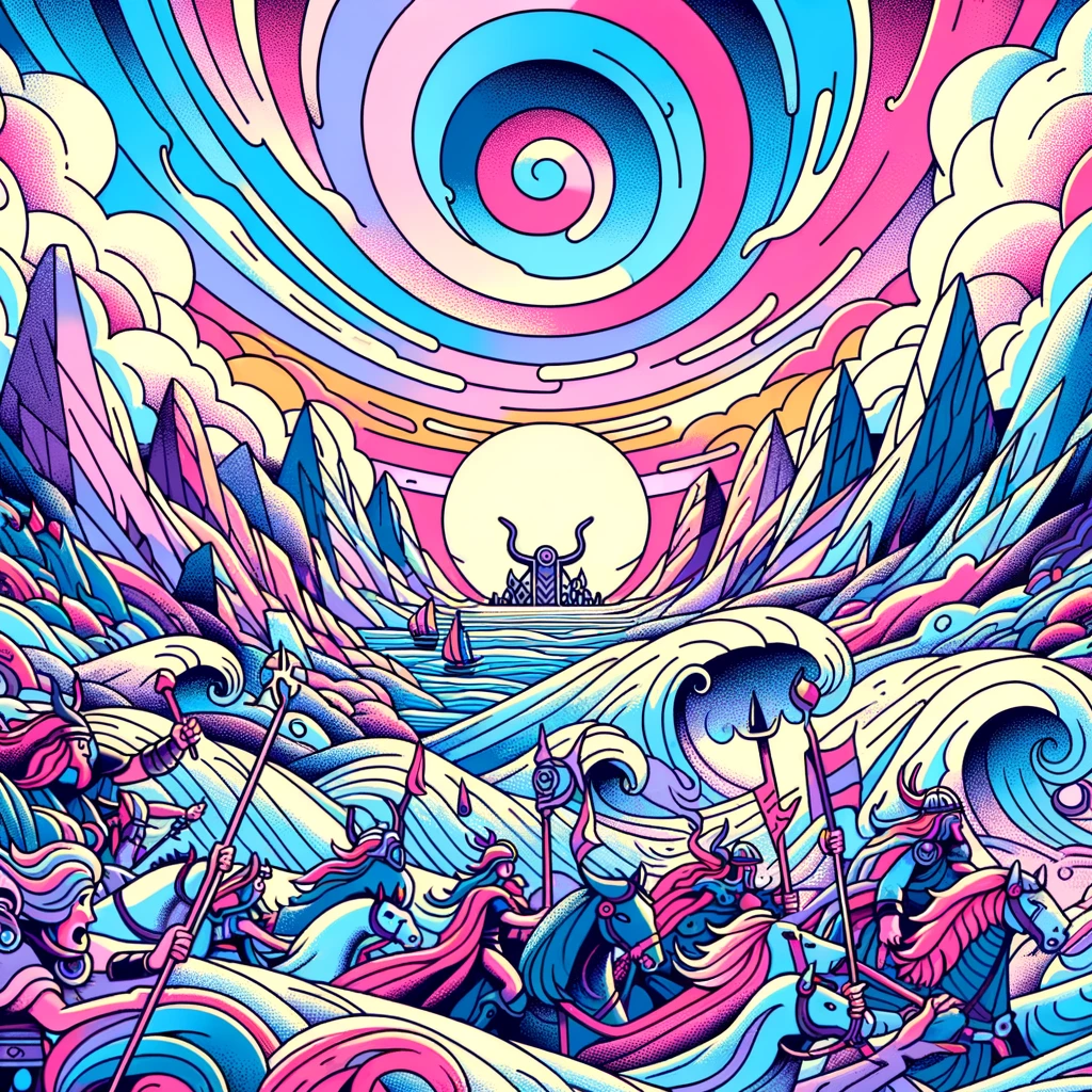 Explique pourquoi les mythes nordiques mettent en avant le Ragnarök, la ...